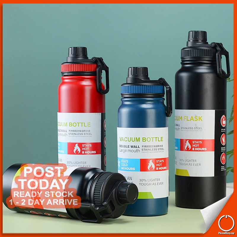 TEMPERATURE RETENTION SUS 304 Stainless Steel Thermal Vacuum Flask Dual ...