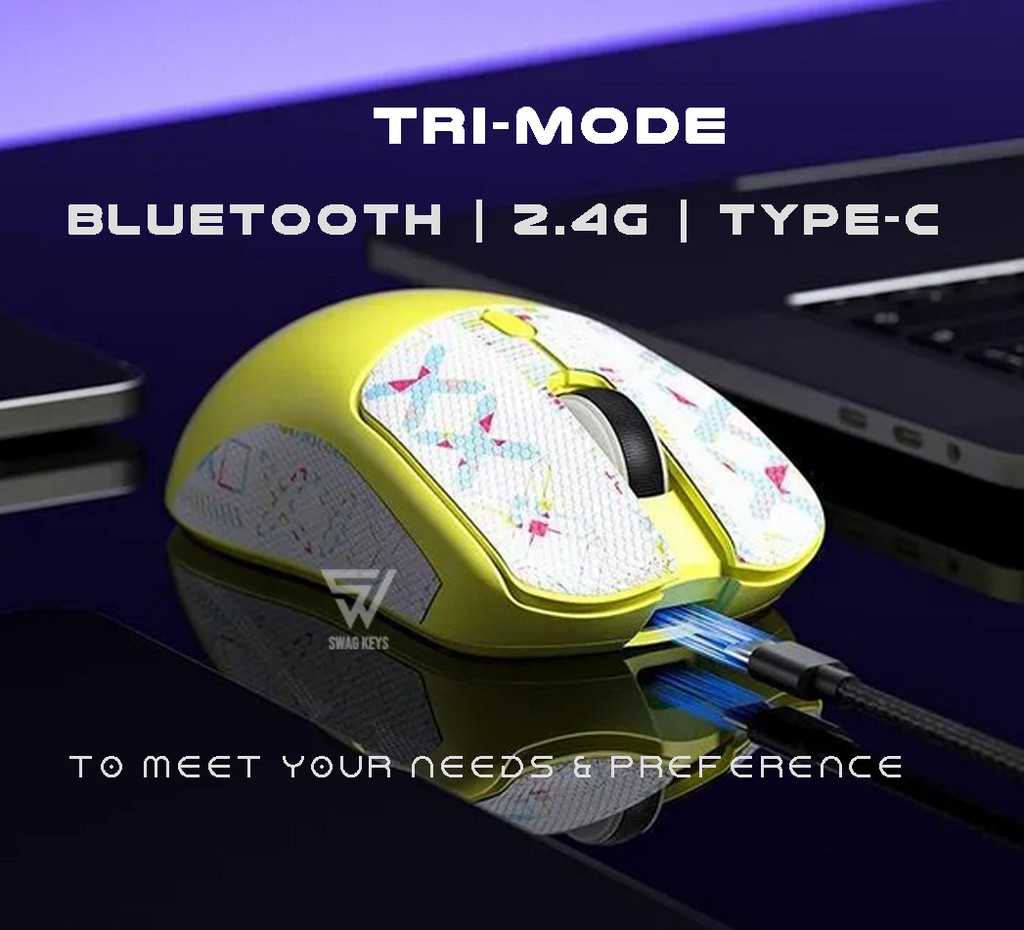 【SG】AULA SC580X Lightweight Wireless High DPI Poll Rate Gaming Mouse ...