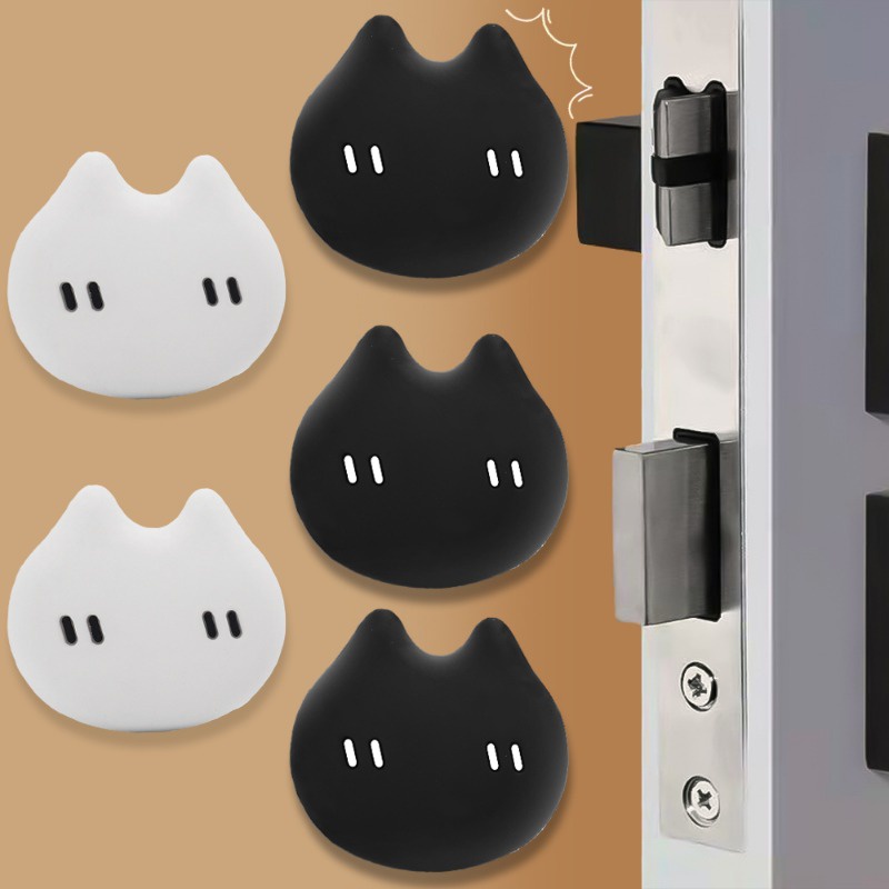 Clear Handle Buffer Cabinet Bumpers/ Furniture Bumpers Wall Protector ...