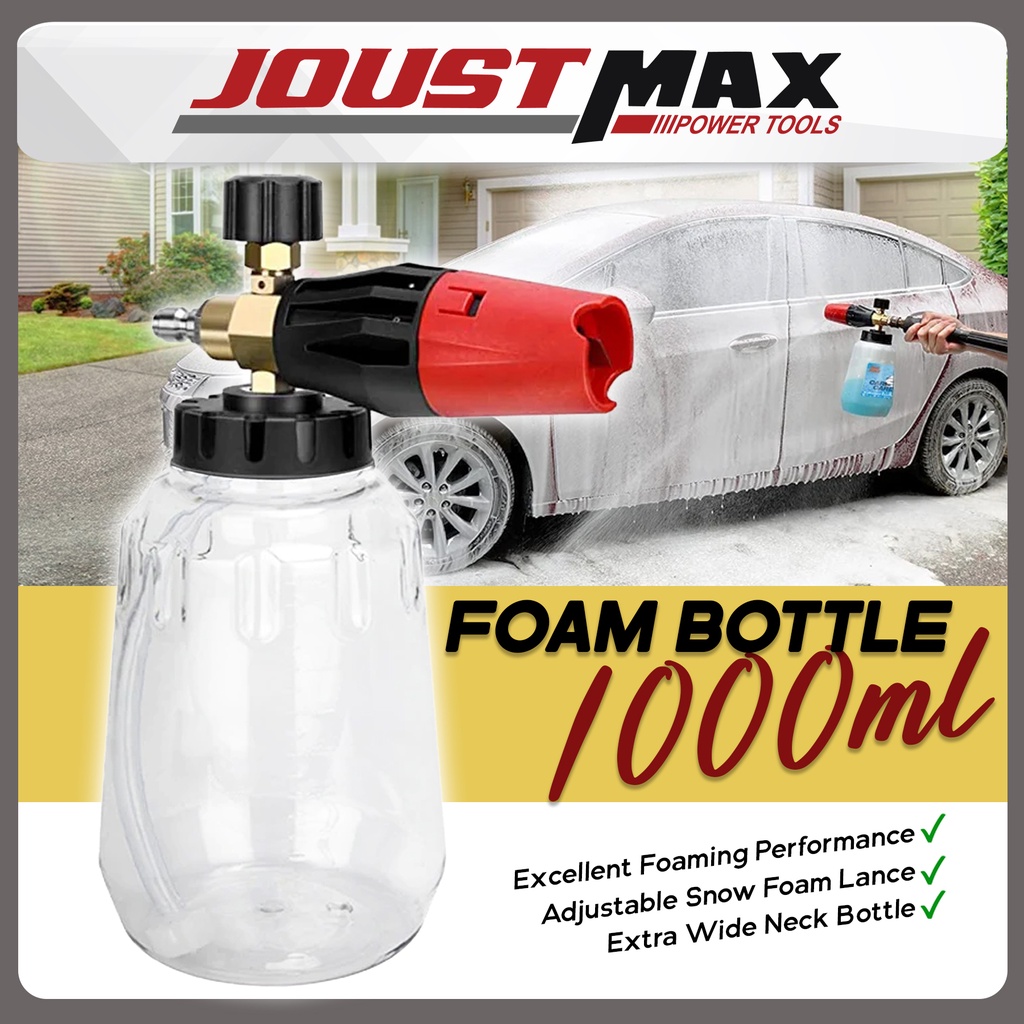 1000ml Foam Spray Gun Wash Foam Spray Water Jet Gun Soap Foam Bottle ...