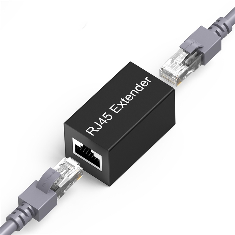 RJ45 Extender 1 To 2 Way Router Adapter LAN Cable Connector Ethernet ...