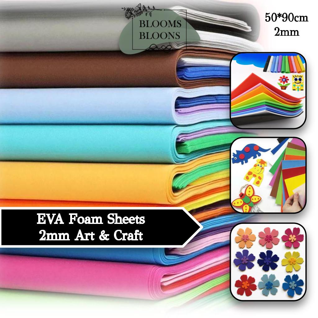 [SG] 2mm Thick EVA Foam Sheets Handcraft Art Crafts DIY Supplies ...
