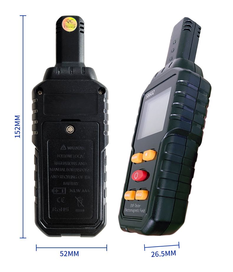 Electromagnetic Radiation Detector Electromagnetic Wave Tester Electric ...