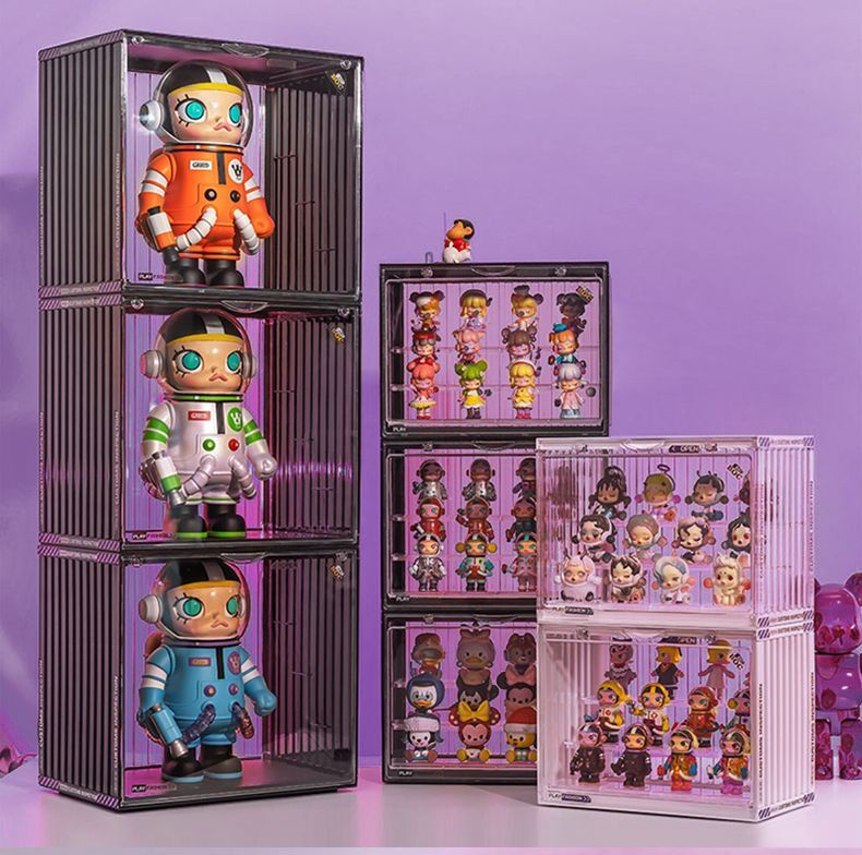 YSSH Display Cabinet Display Box Blind Box Storage Display Rack ...