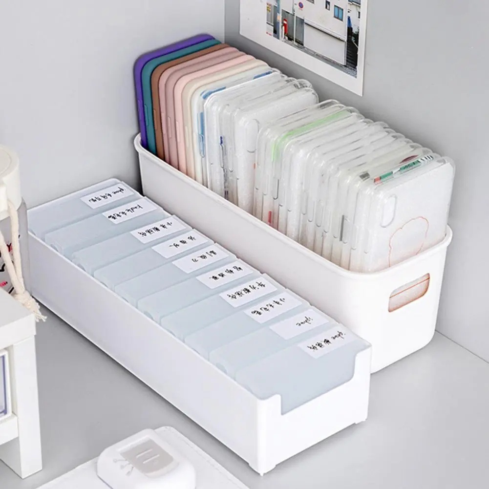 Simple Desktop Sundries Storage Baskets Box/ Cosmetics Snacks Mobile ...