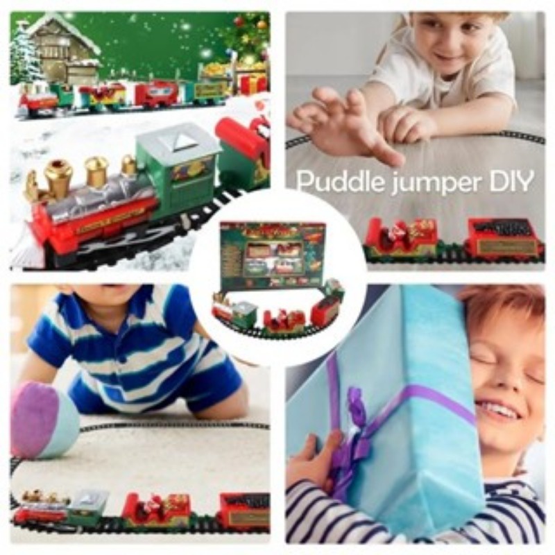 Christmas Electric Railroad Train Toys / Creative Chirstmas Tree ...