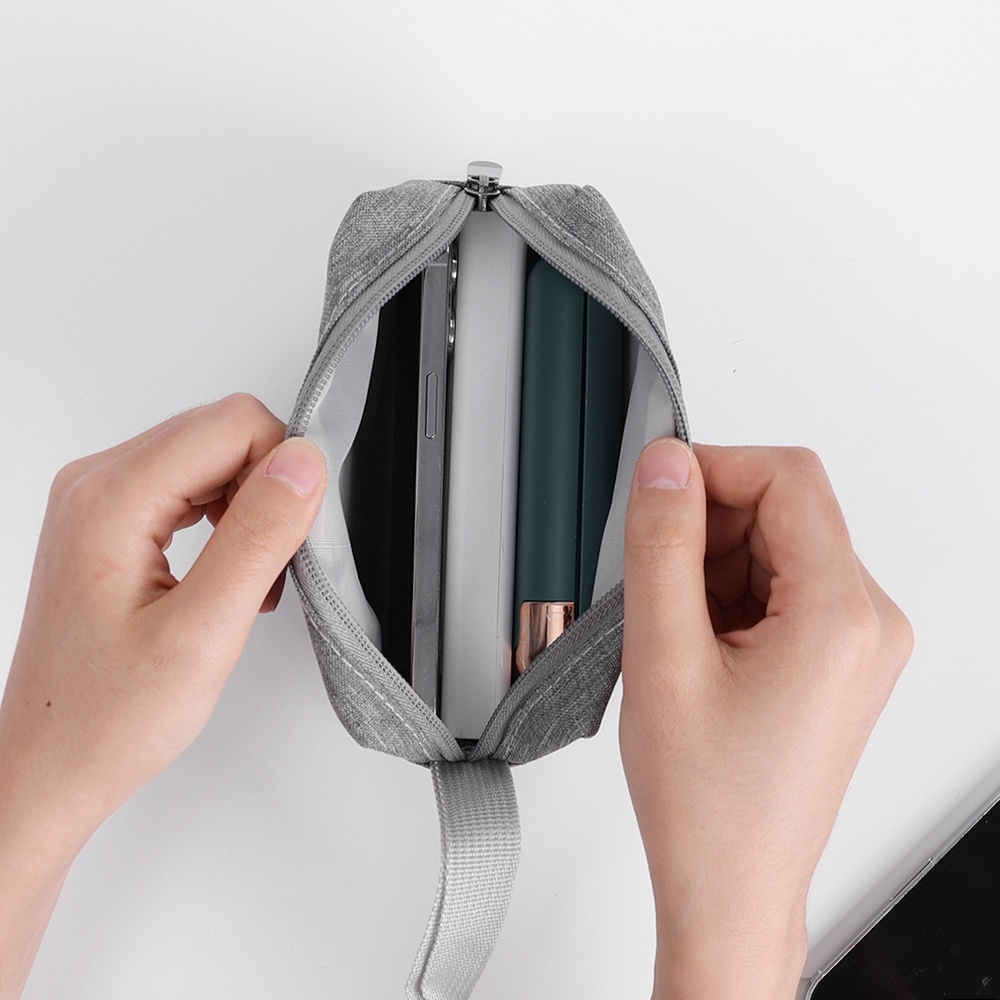 High Quality Durable Polyester Digital Products Organize Zip Bag with ...