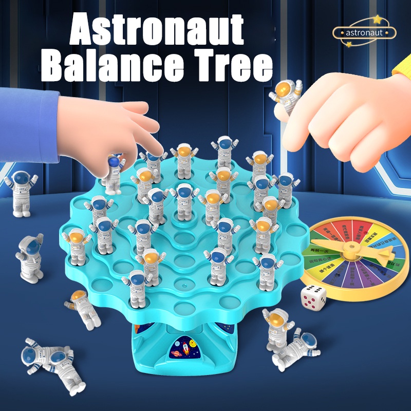 Frog Balance Tree Game Children Educational Montessori Toys Balancing ...