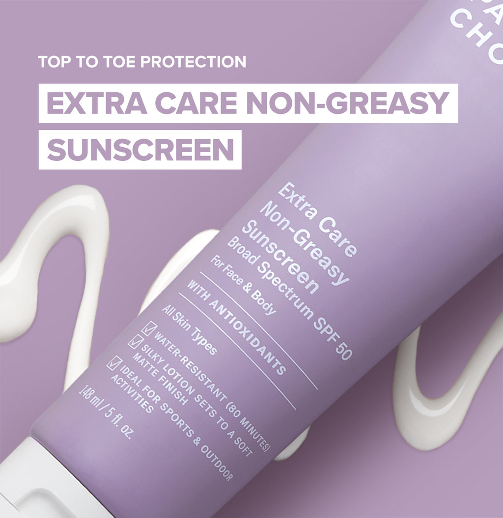 Paula's Choice Extra Care Non-Greasy Face & Body Sunscreen SPF 50 ...