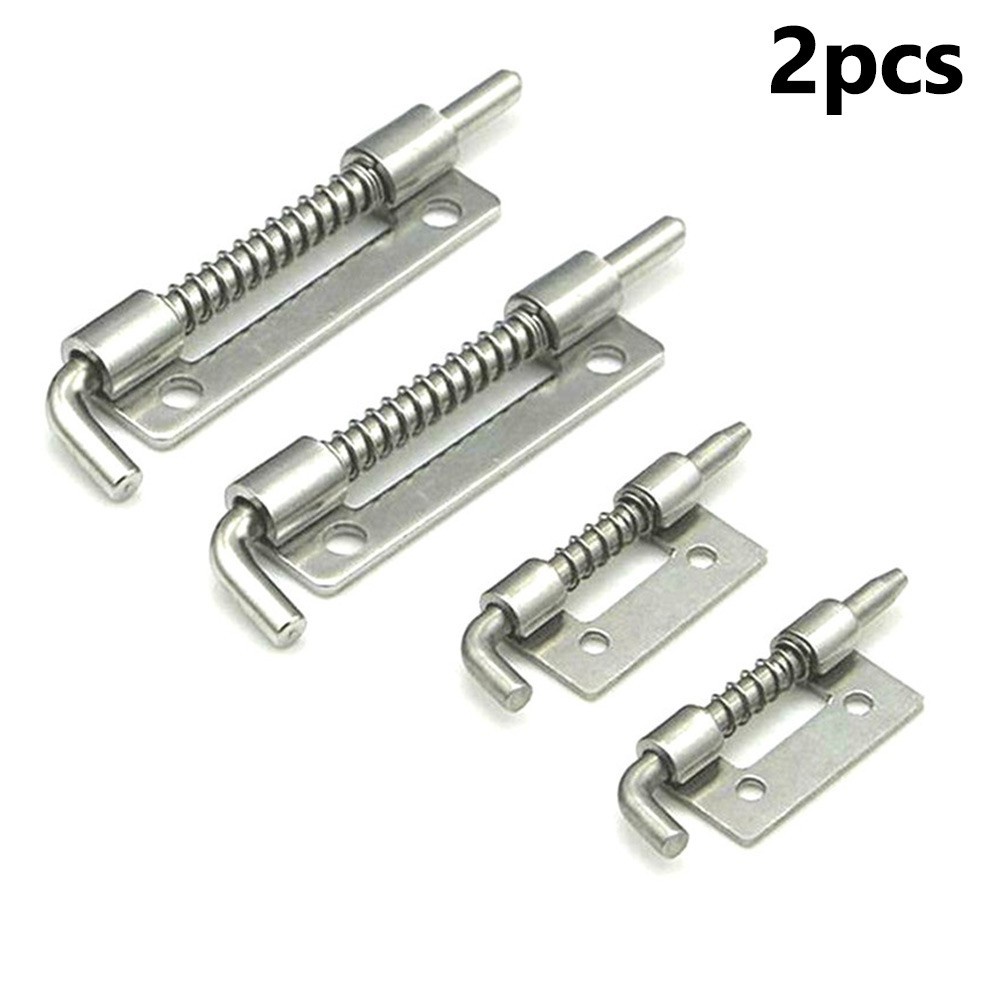 [FSFO]2pcs Spring Loaded Latches Security Barrel Bolt Latch Tone Door ...