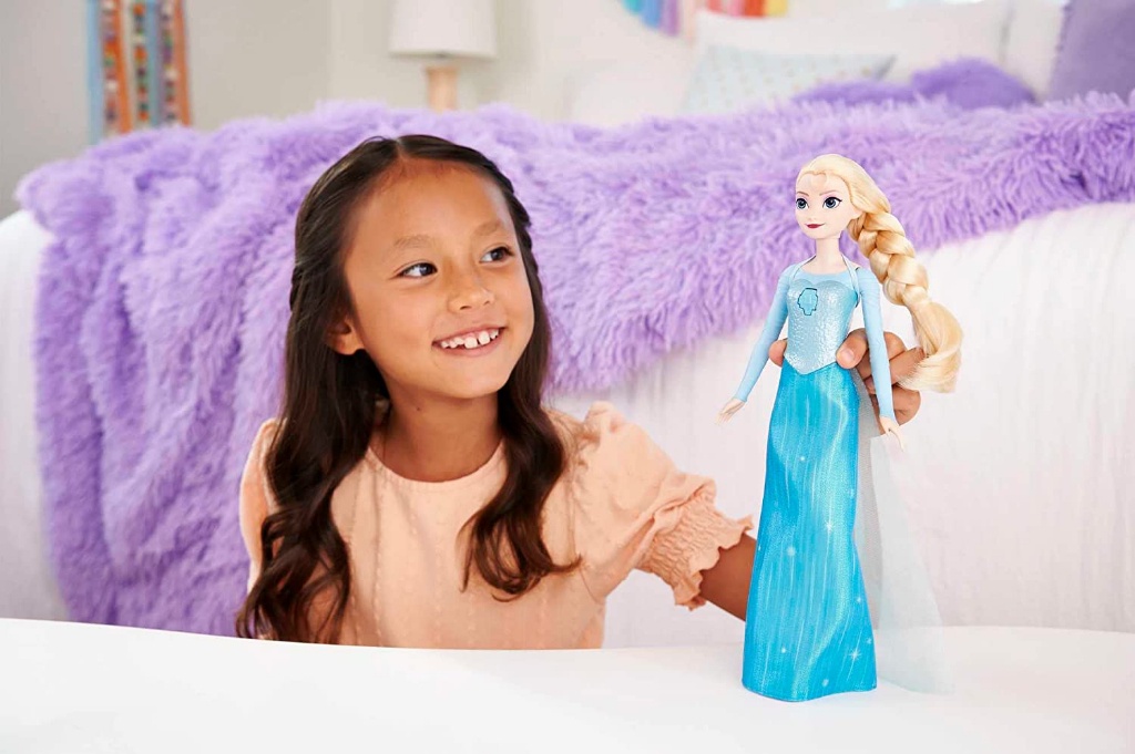 Mattel Disney Frozen Singing Elsa Doll / Anna Doll in Signature ...