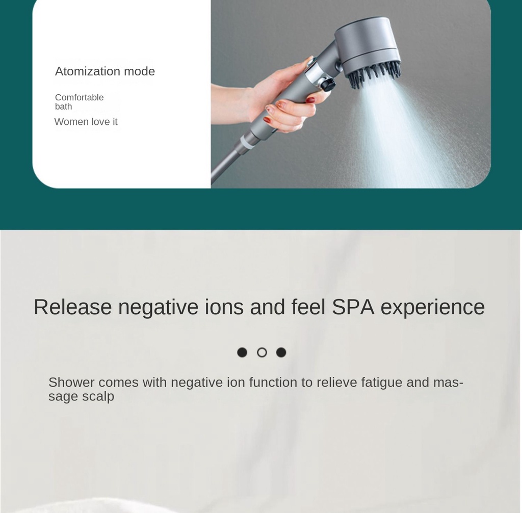 【SG STOCK】4-in-1 High Pressure Shower Head Set - Handheld Showerhead ...