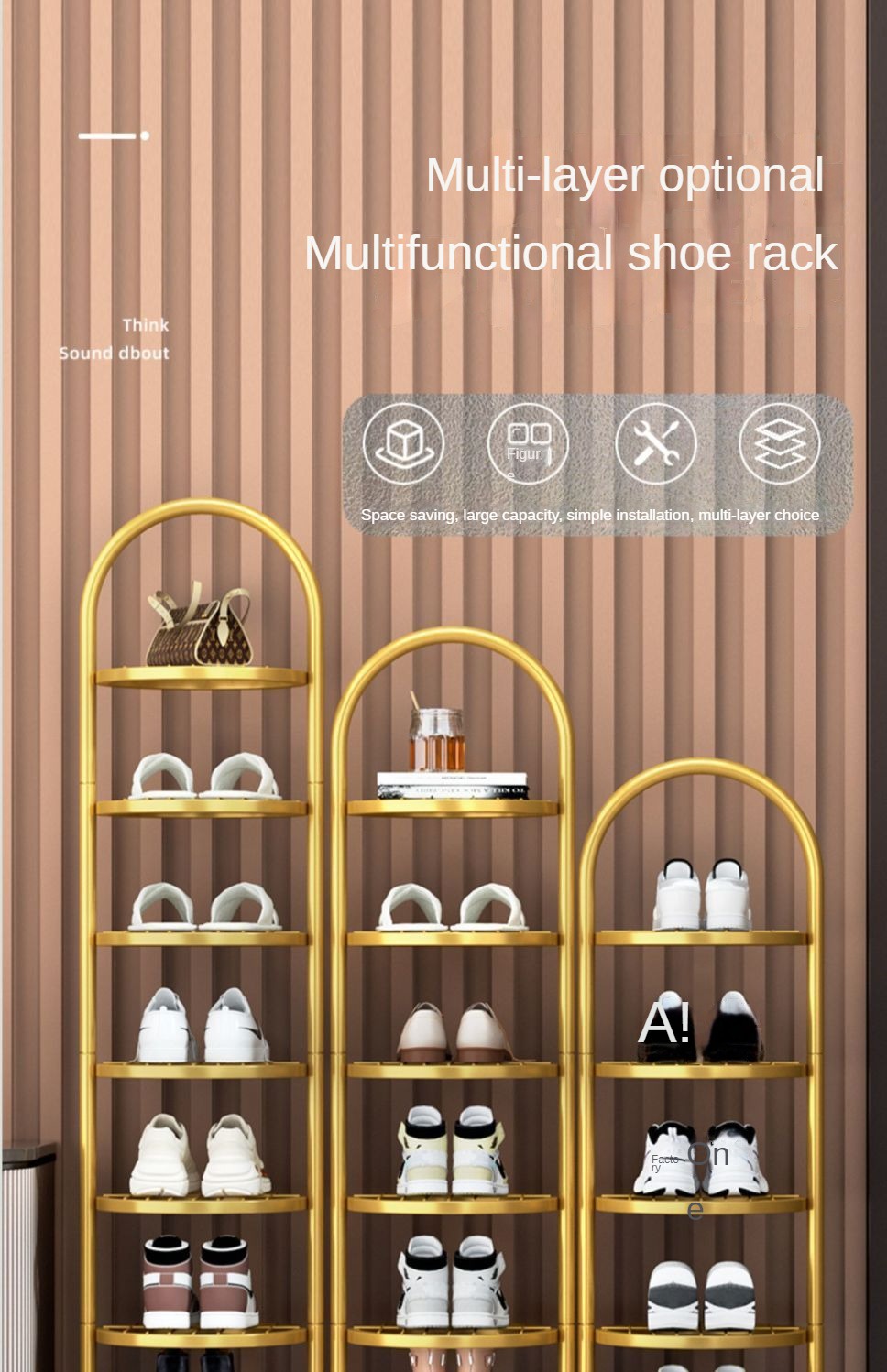 Household Shoe Rack Indoor Multi-Layer Shoe Storage Rack ...