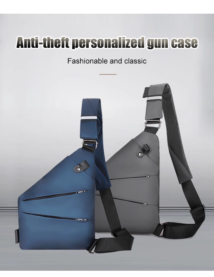 Men's Waterproof Oxford Crossbody Bag Shoulder Sling Bag Multifunction ...