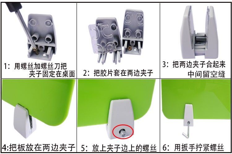 Customized Office Table Dam-Board-Station Sound-Absorbing Screen Table ...