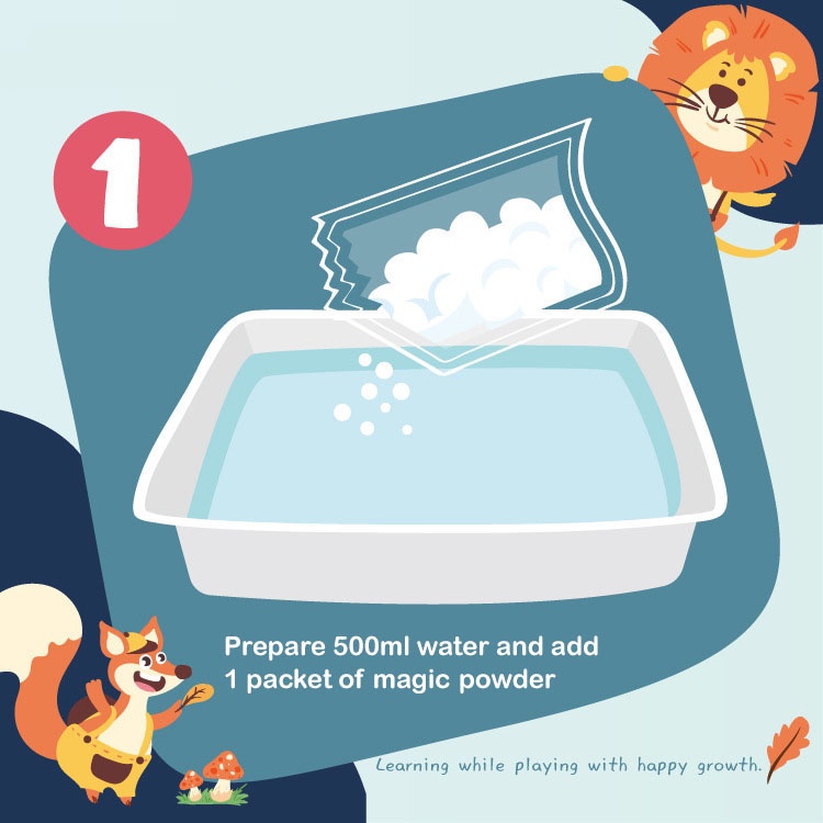 DIY Magic Water Elves Aqua Jelly, Early Learning Sensory Fun Science ...