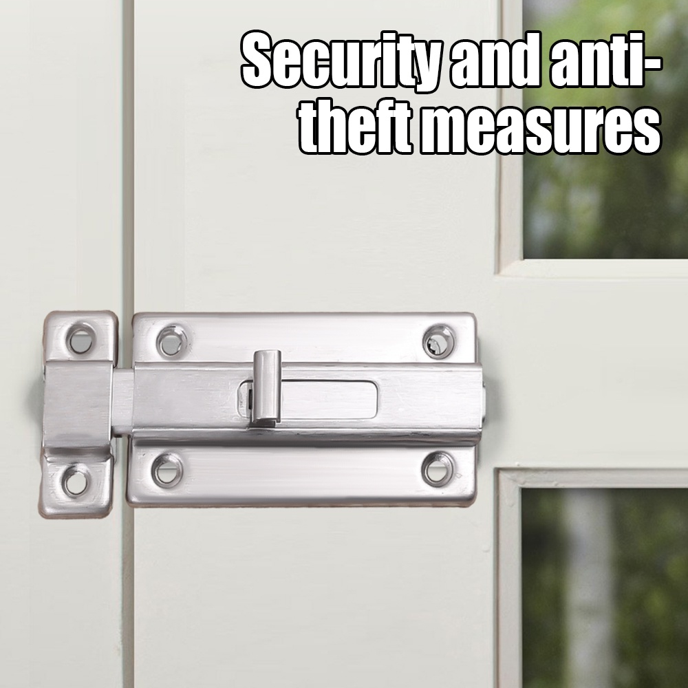 Anti-theft Spring Latches Stainless Steel Self-elastic Safety Bolts ...