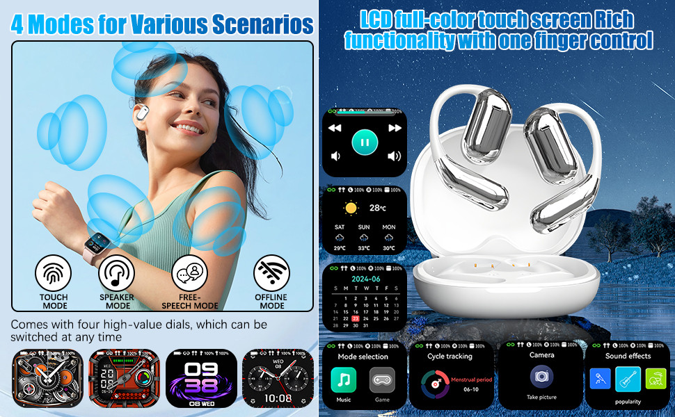 2025 NEW Upgraded AI Real-Time Translation Earbuds,144 Languages, Two ...