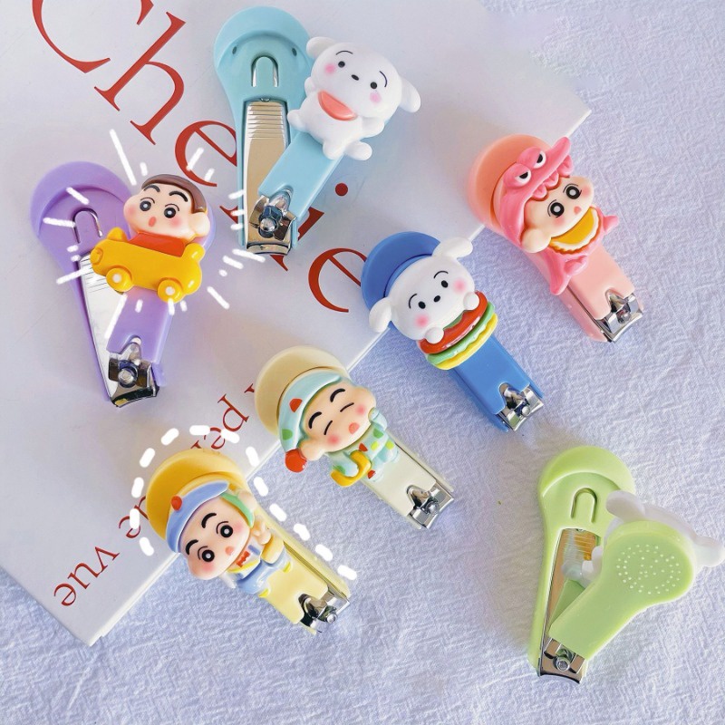 Crayon Shin-chan Nail Clipper Nohara Shinsuke Cartoon Nail Care Tools ...