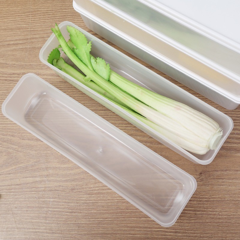 [New]Long Strip Refrigerator Fresh-keeping Box - Airtight Rectangular ...