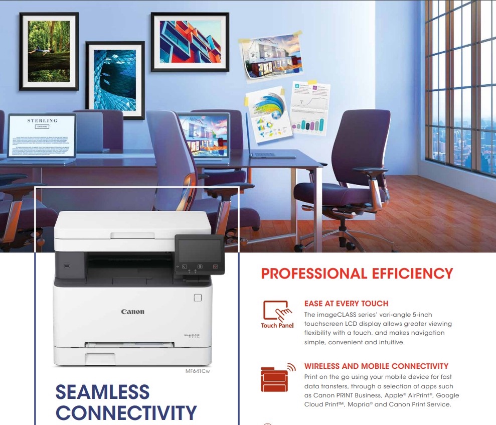 CANON imageCLASS MF641Cw 3-in-1 Colour Multifunction Printer Colour ...