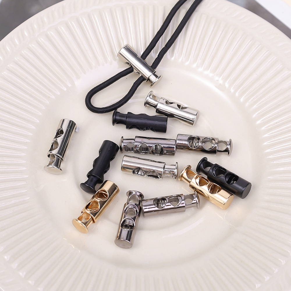 Spring Stopper Fastener Slider for DIY Clothes Bag Sportswear Shoelace ...