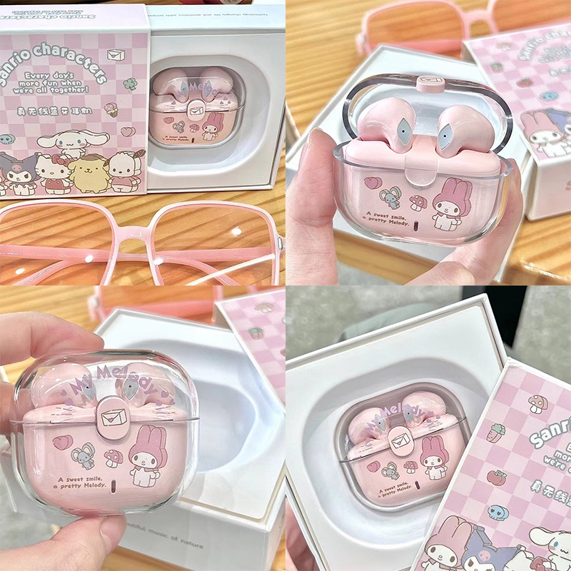 2023 Cute Sanrio Character Bluetooth Earphones HiFi ENC Noise Reduction ...