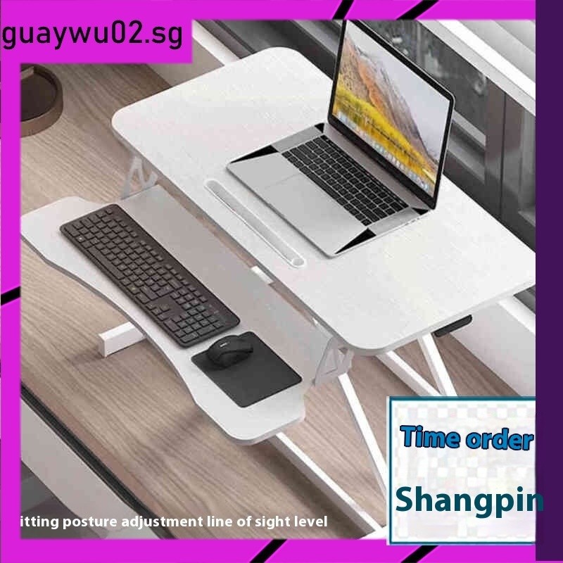 Lifting Standing Desk dsfah Converter Ergonomic Two-tier Height ...