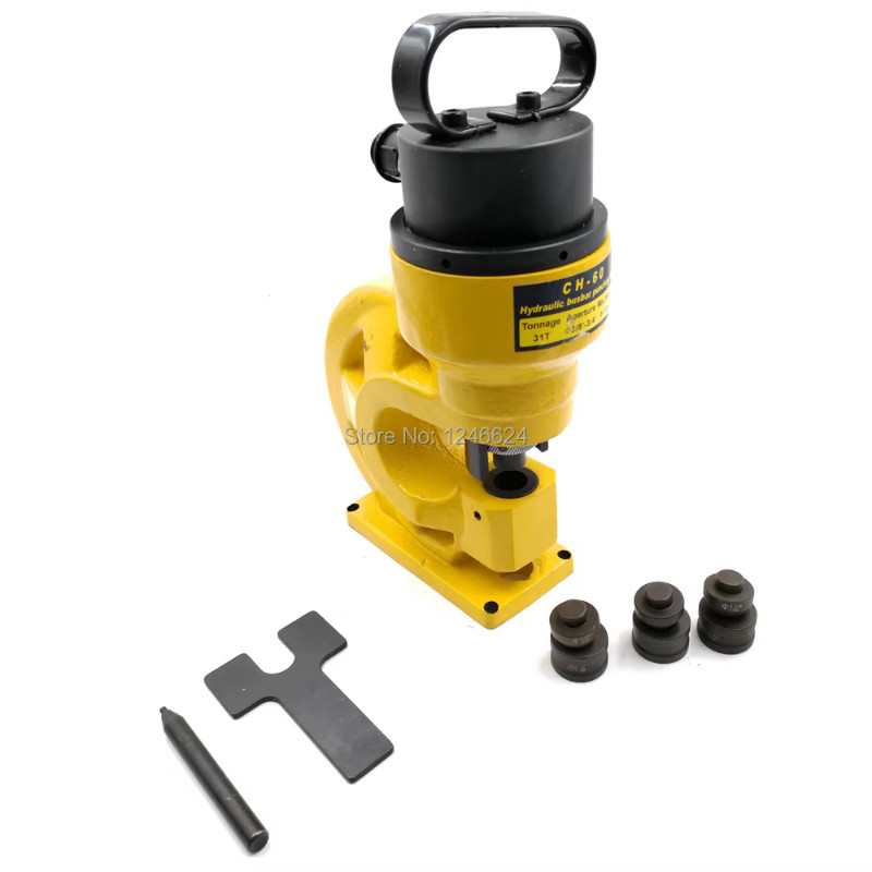 Busbar Punch Die Hydraulic Puncher CH-60 Construction Electrical Dies ...