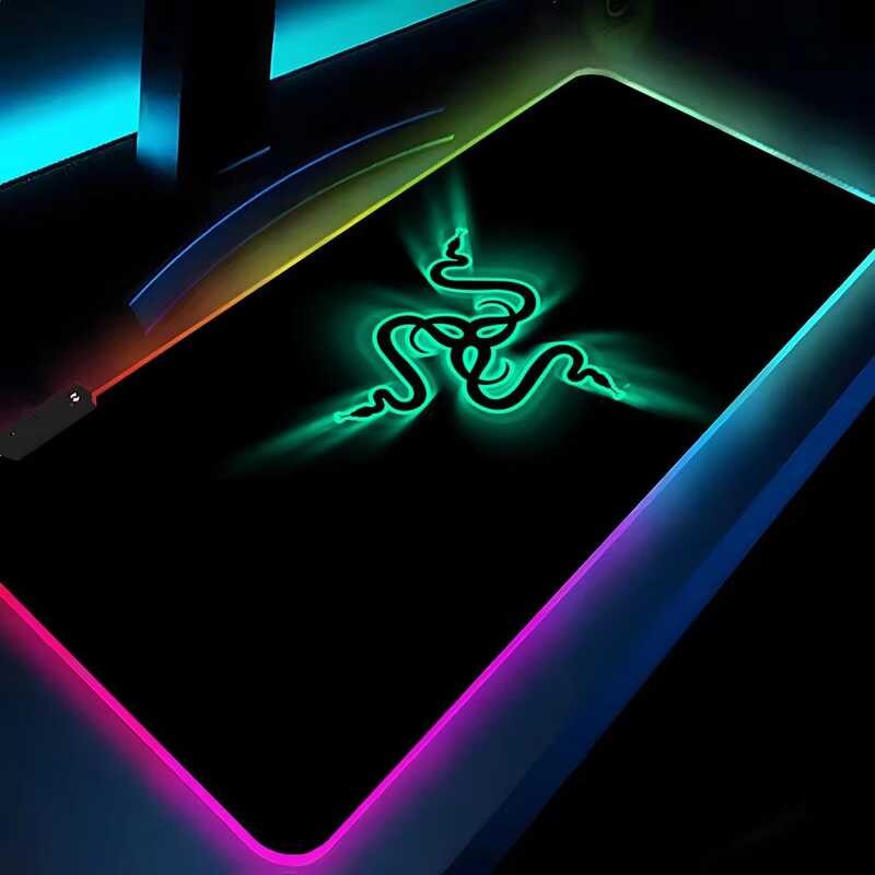 Razer Mouse Pad Rgb Xxl Laptop Mat Gaming Mousepad Backlit Keyboard ...