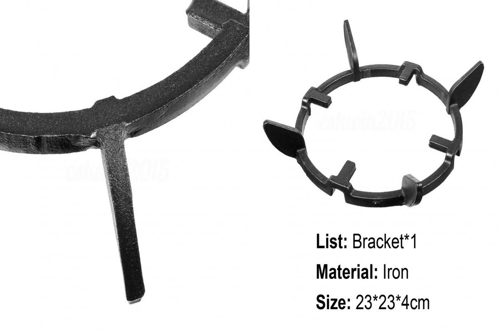moreorders| Wok Stand Stable Non Slip Iron Cast Iron Wok Ring for ...