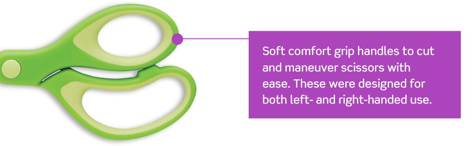 3M™ Scotch™ Kids Scissors, Blunt Tip, 1 pc/pack, 5 in, Blue, Purple ...