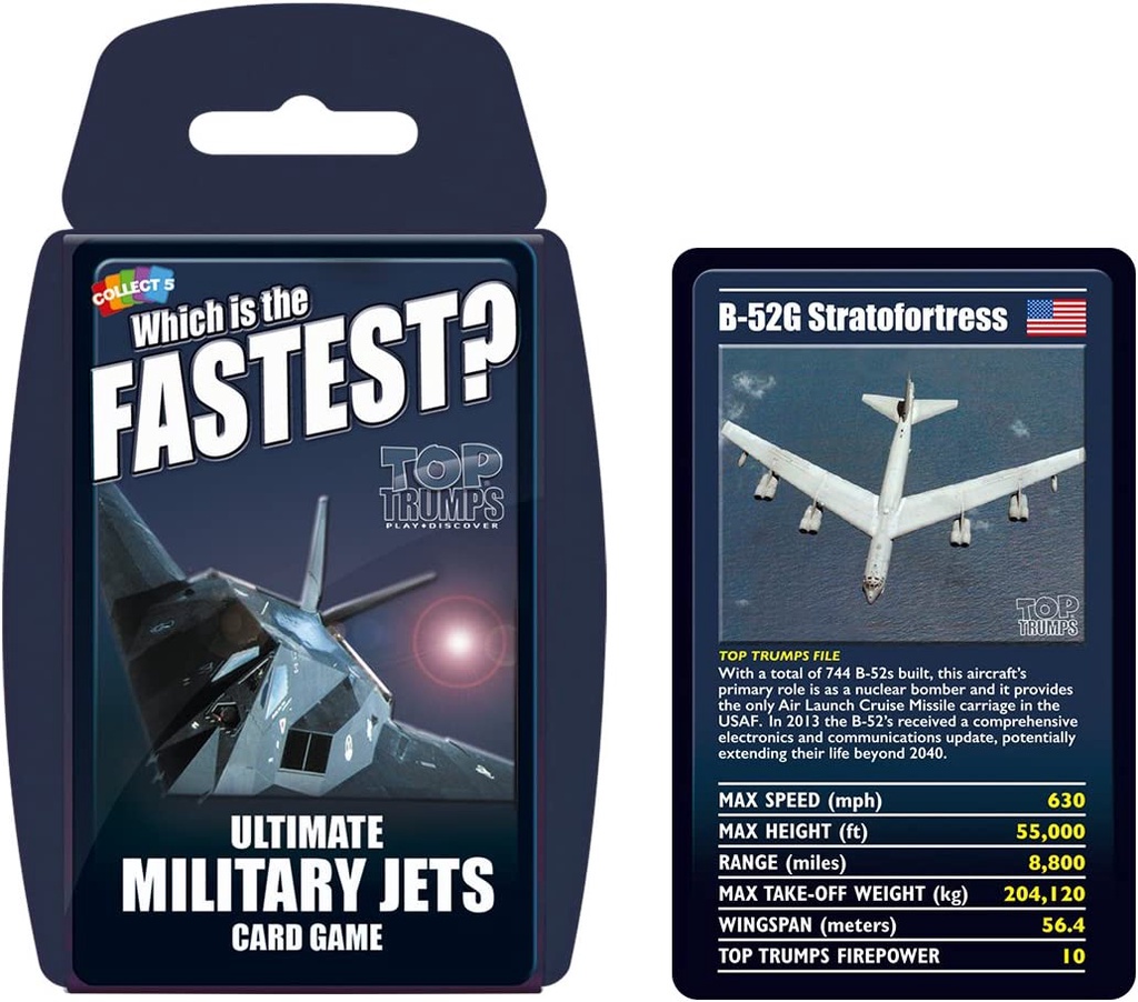 Top Trumps Card Game, Learn Stats and Facts on different Topics ...