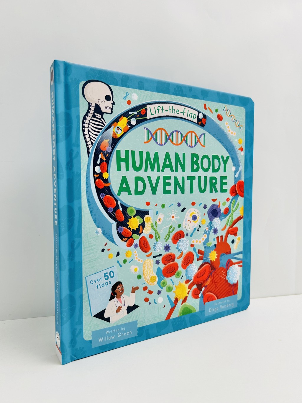 Human Body Adventure Lift The Flap Educational Book For Kids To Learn ...