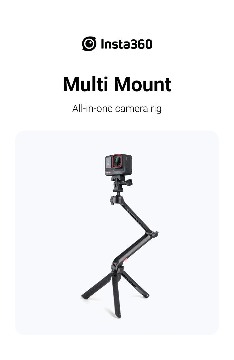 【Original 】Insta360 Multi Mount for X5/X4 /X3/ Ace Pro 2 Combined ...