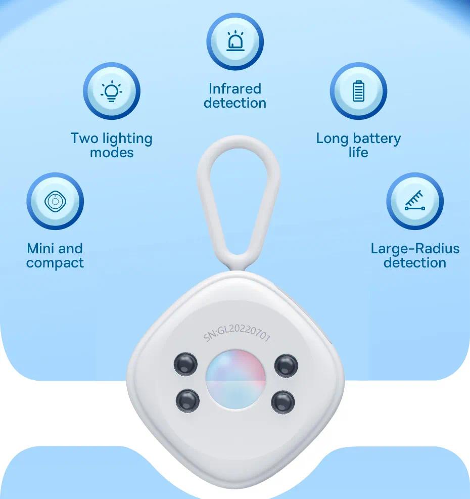 Camera Detector for Hidden Camera Portable Pinhole Hidden Lens Detect ...