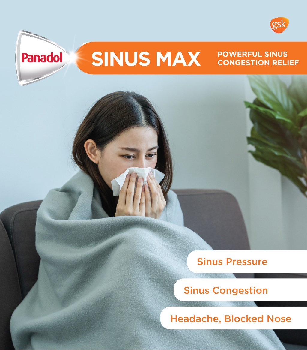 PANADOL SinusMAX, Fast & Effective Sinus Pain Relief for: Blocked Nose ...