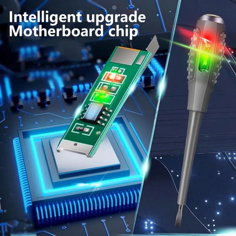 Non-contact Induction Test Pencil / Red/Green Indicator Electricians ...