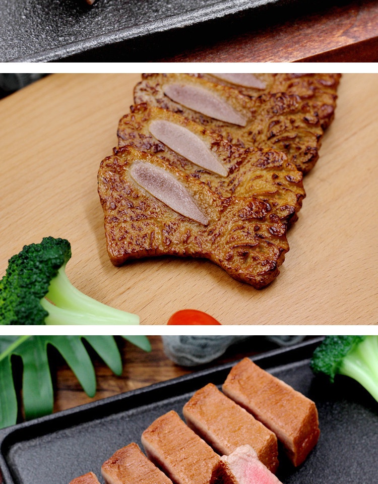 【Fake Food Model】Artificial Steak Sliced Steaks Lifelike Beef Meat ...