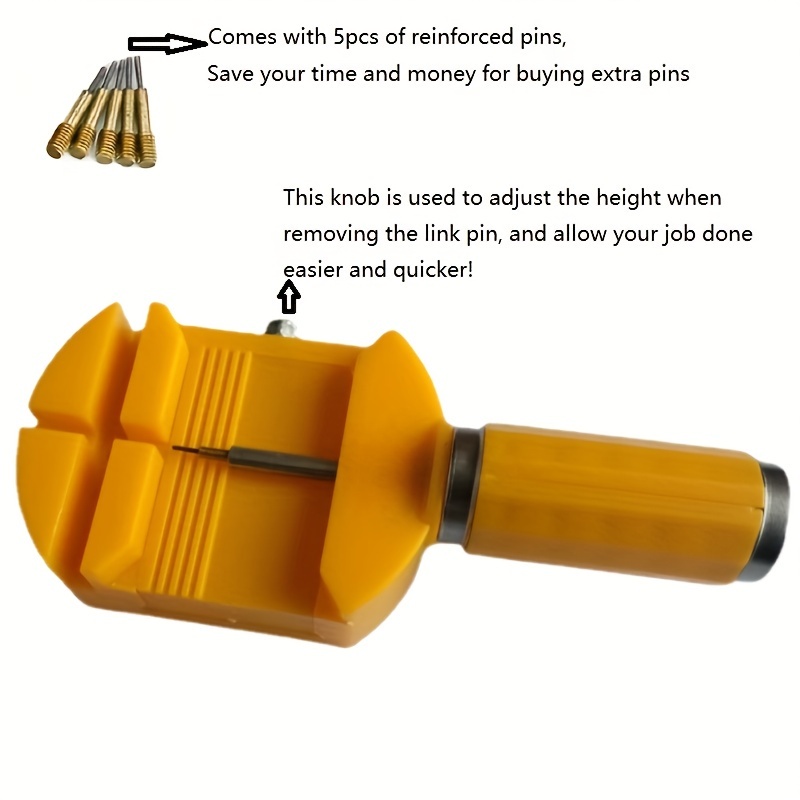 Strap pin removal tool: 1 piece with 5 reinforcement pins and ...