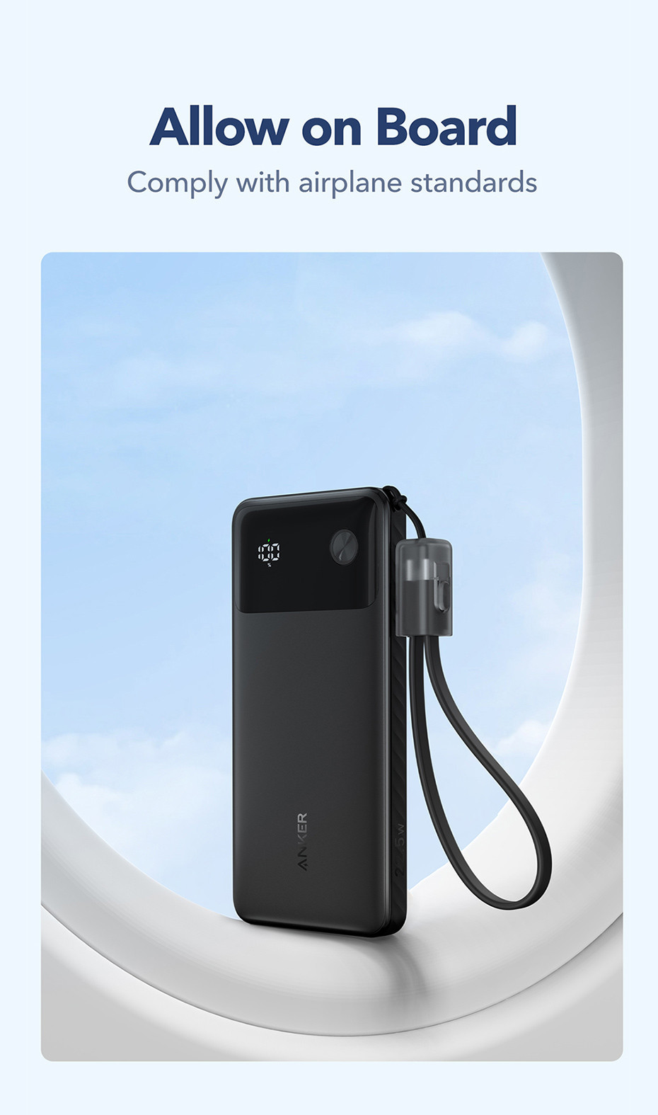 Anker Powercore Power Bank 10000mAh 22.5W Fast Charging USB C Cable ...