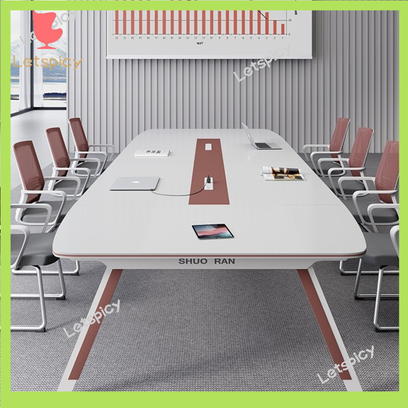 Conference Table Simple Modern Office Desk Multi-function Table And ...
