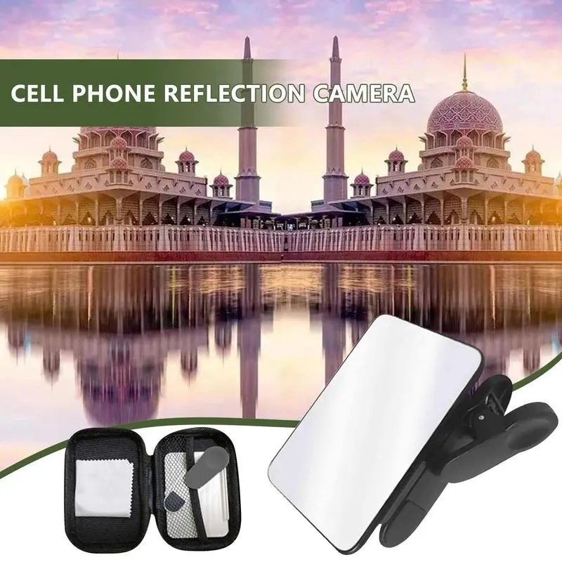 Phone Camera Reflection Mirror Clip Kit / Creative Travel Smartphone ...