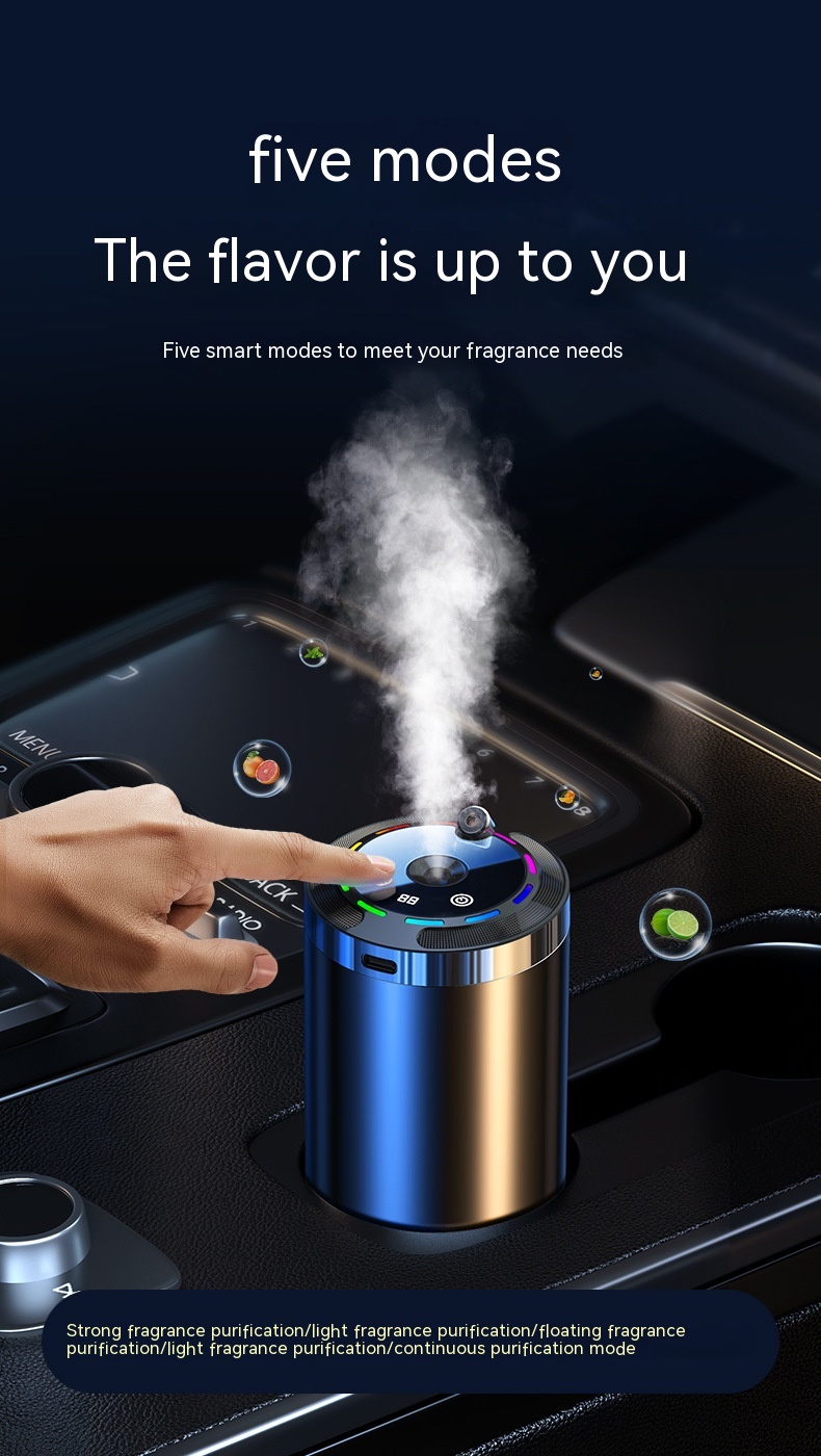 Car Aroma Diffuser Nebulizer Home Wireless Ultrasonic Aroma Diffuser ...