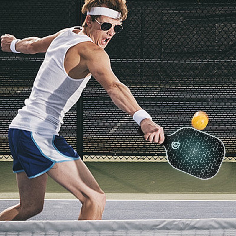 Professional Competition Pickle Balls Bats / Carbon Fiber Surface PEAK ...