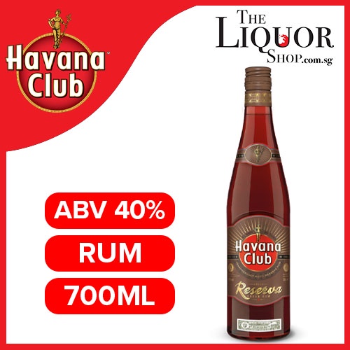 Havana Club Anejo Reserva Cuban Rum ABV 40% 700ml | Shopee Singapore