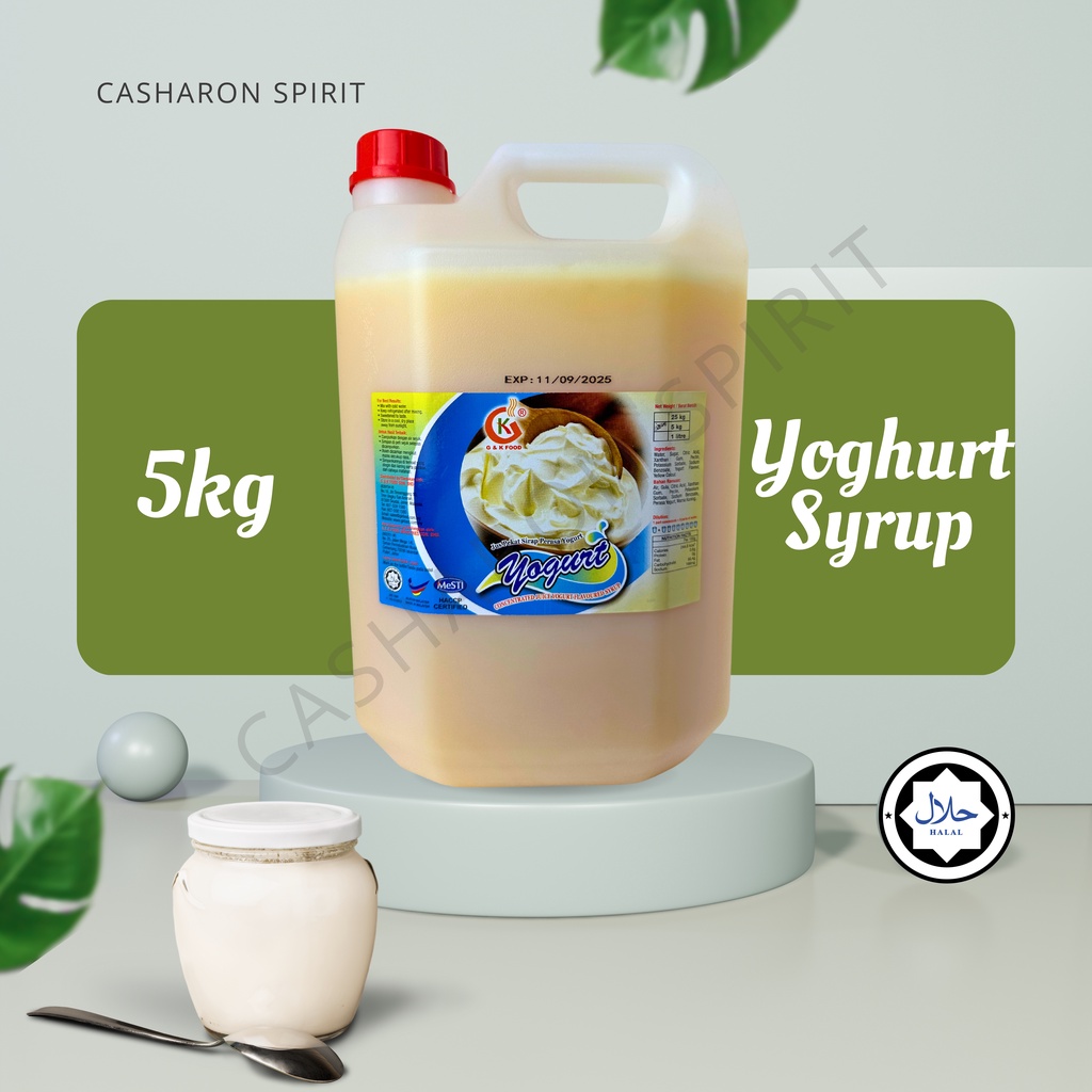 5kg Concentrate Yoghurt Syrup (4L) | Shopee Singapore