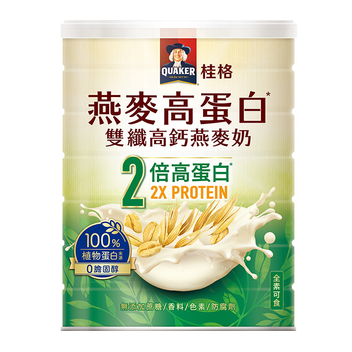 Quaker Oats High-Protein Dual-Fiber High-Calcium Oat Milk 1,000g [Love ...