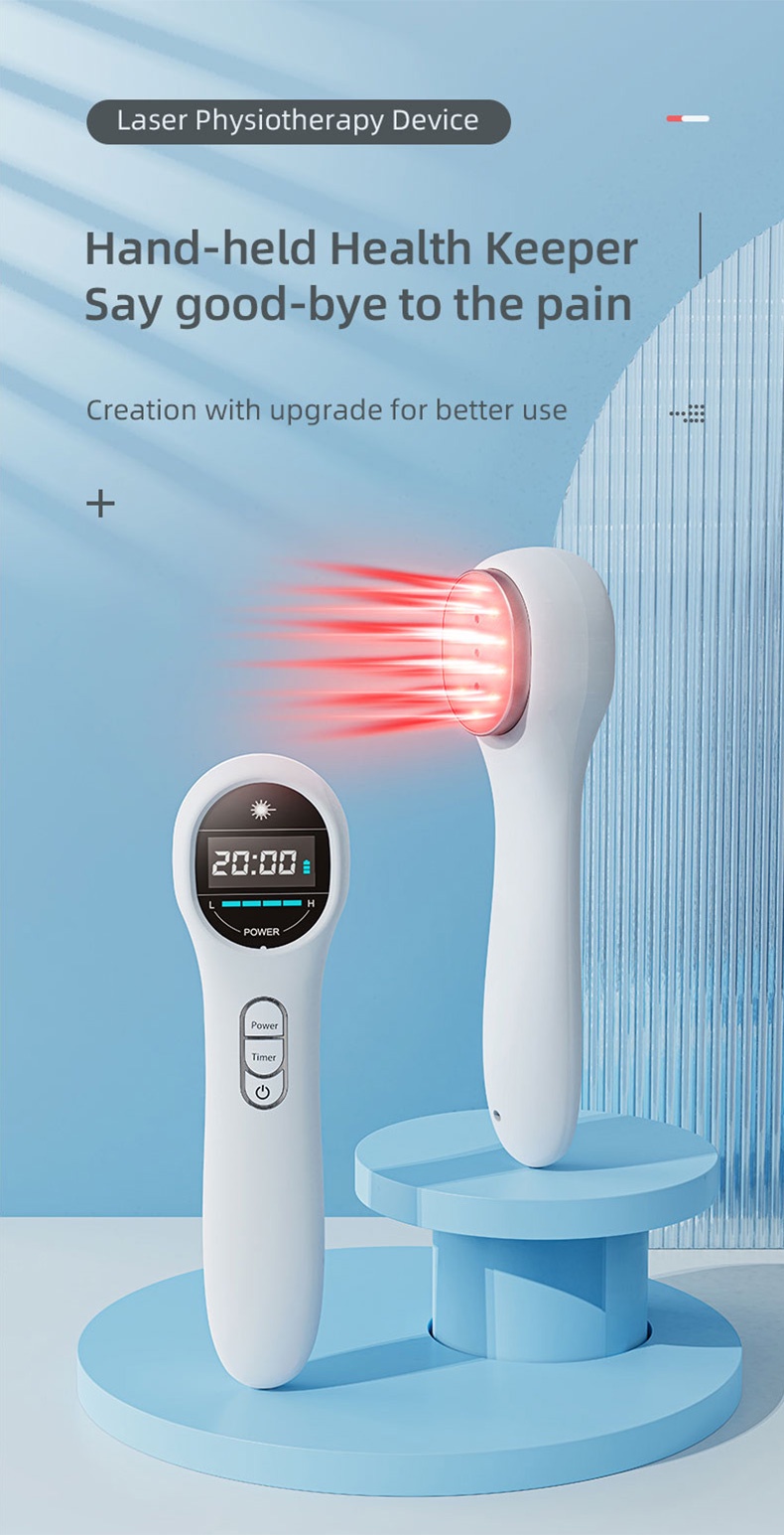 Handheld Semiconductor Laser Physiotherapy Instrument Red Light ...
