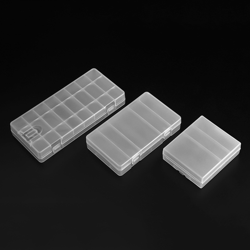 1 Piece Hard Plastic AA AAA Case Cover Holder AA / AAA Battery Storage ...